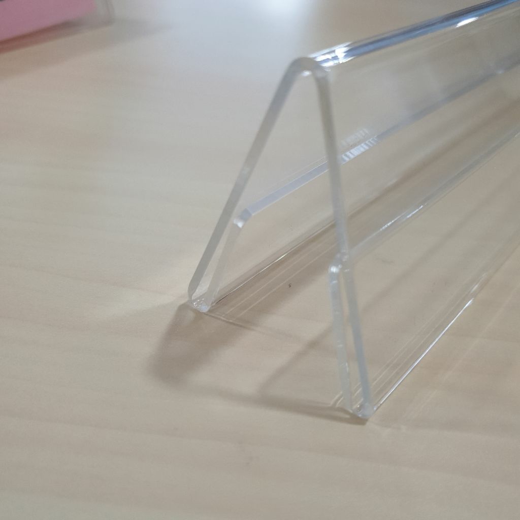 Menu Stand / Acryclic Display Stand / Stand / Akrilik Pameran / Card ...