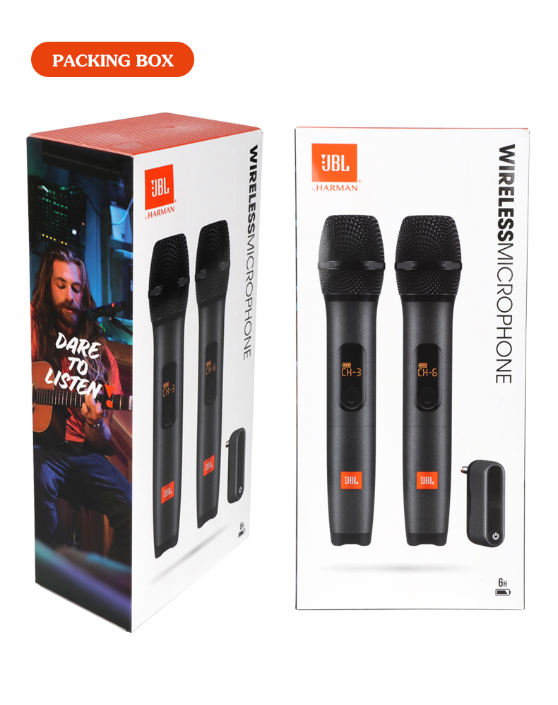 JBL Wireless Universal Microphone, Iconic Sound Rechargeable UHF ...