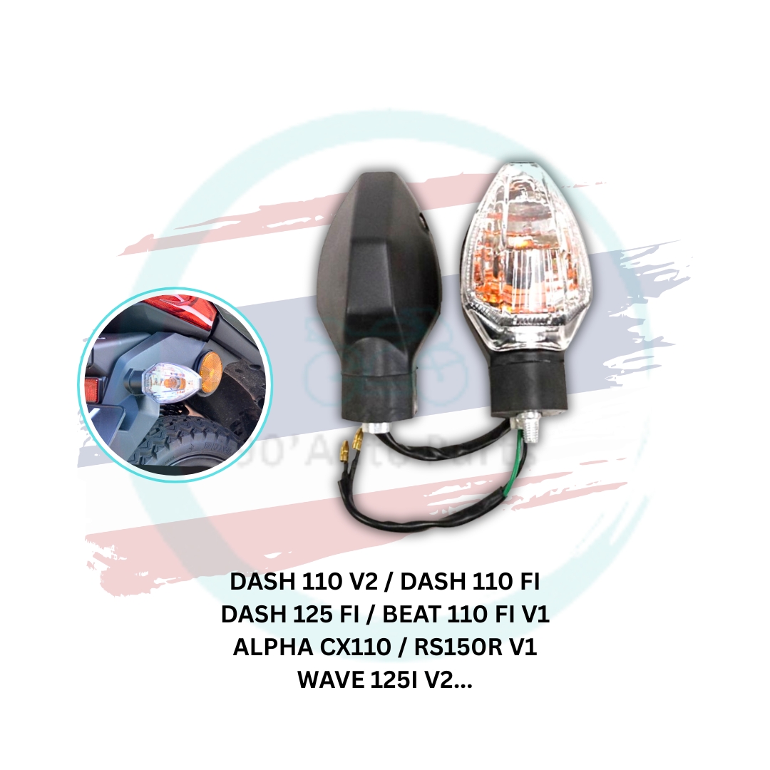 SIGNAL LIGHT SIGNAL LAMP SIGNAL LAMPU RS150 ALPHA CX BEAT FI V1 DASH ...