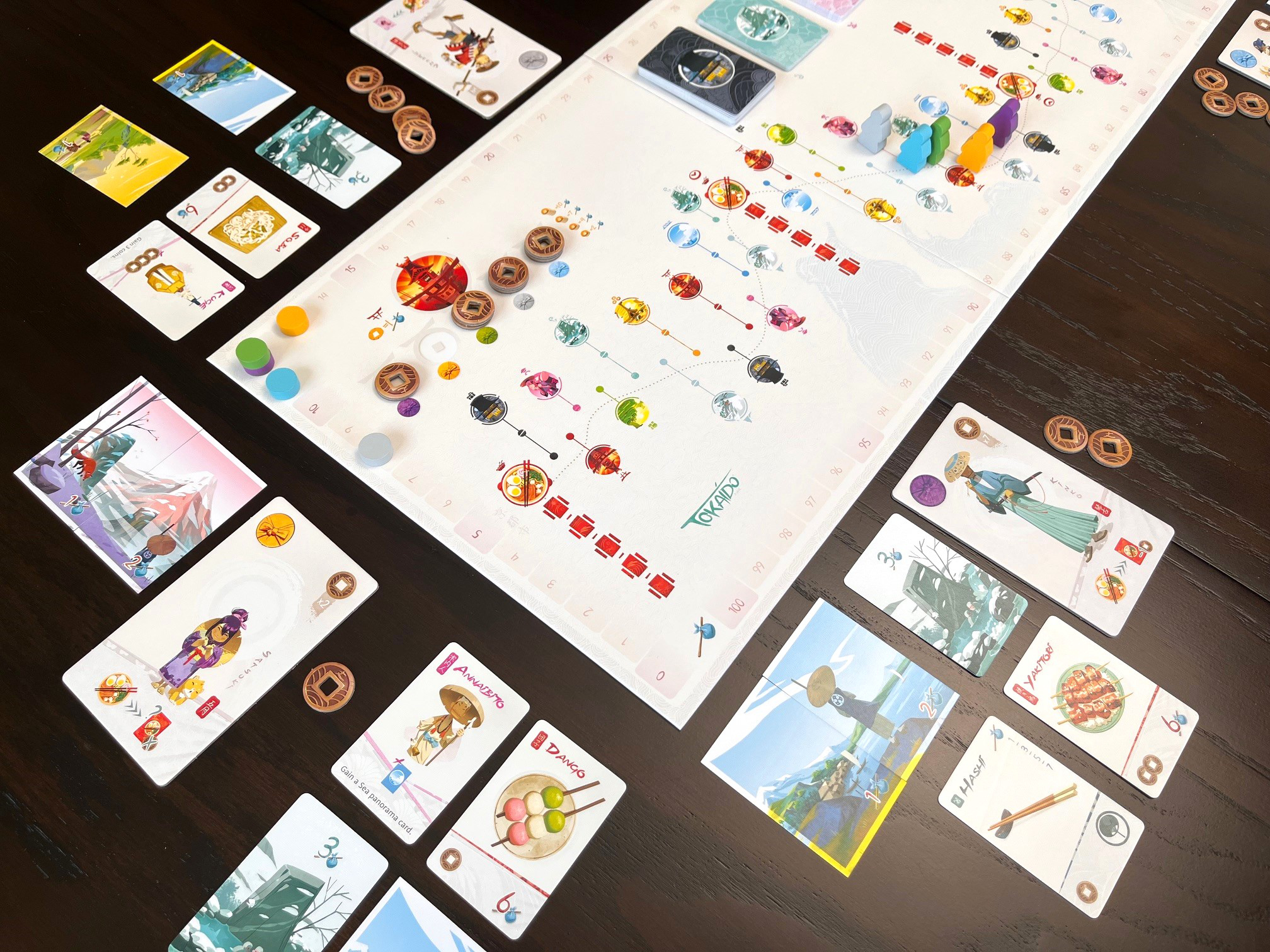 Tokaido (2025 Edition) by Stonemaier Games (Original) Traveling Tokaido ...