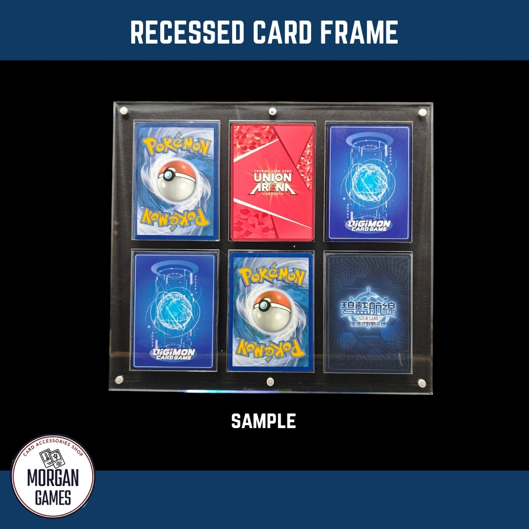 【Morgan Games】[Ready Stock] Multi-Card Magnetic Recessed Card Holder ...