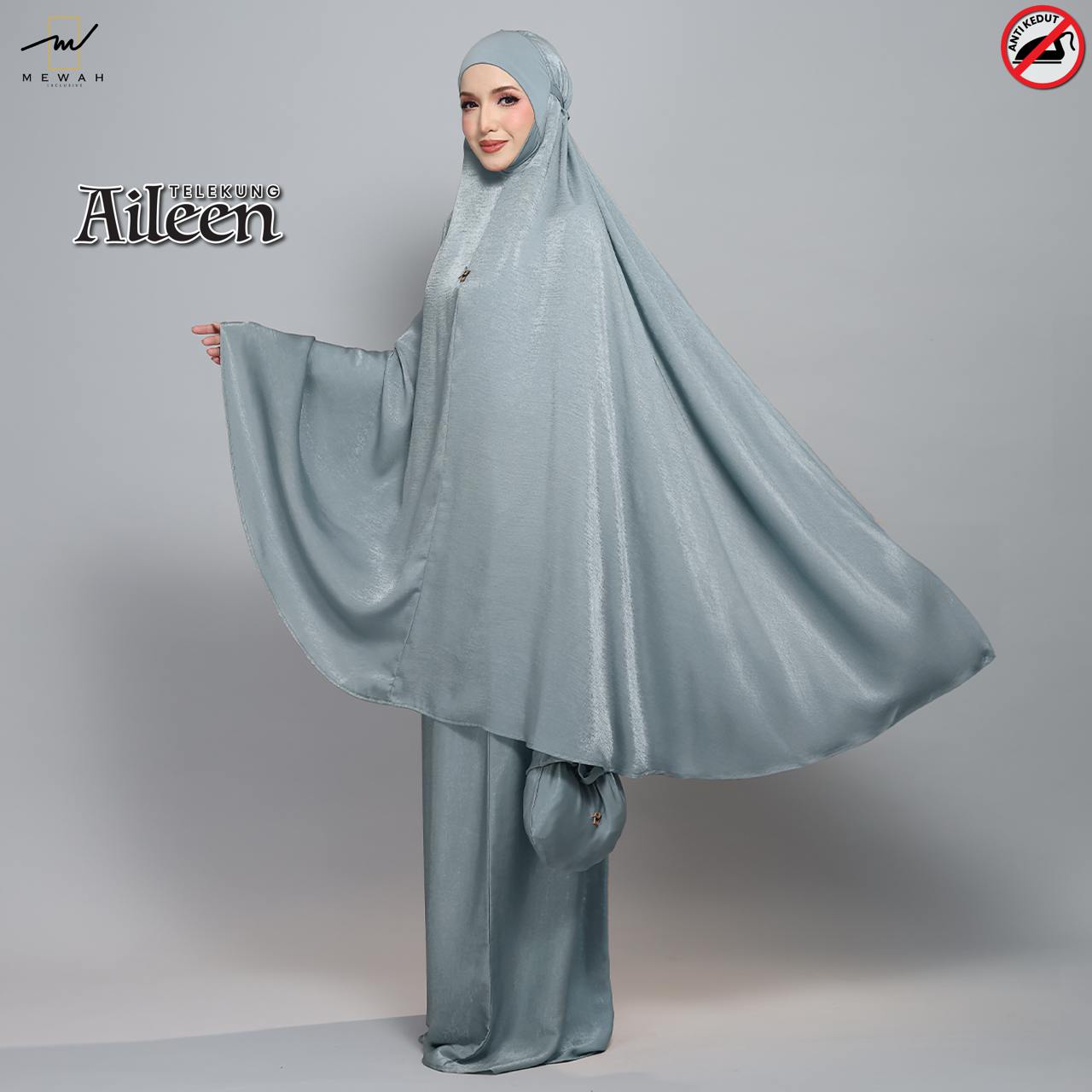TELEKUNG TRAVEL AILEEN UMRAH HAJI GIFT FREE BAG MAMPU MILIK By Mewah Exclusive - Prayer Attire ...