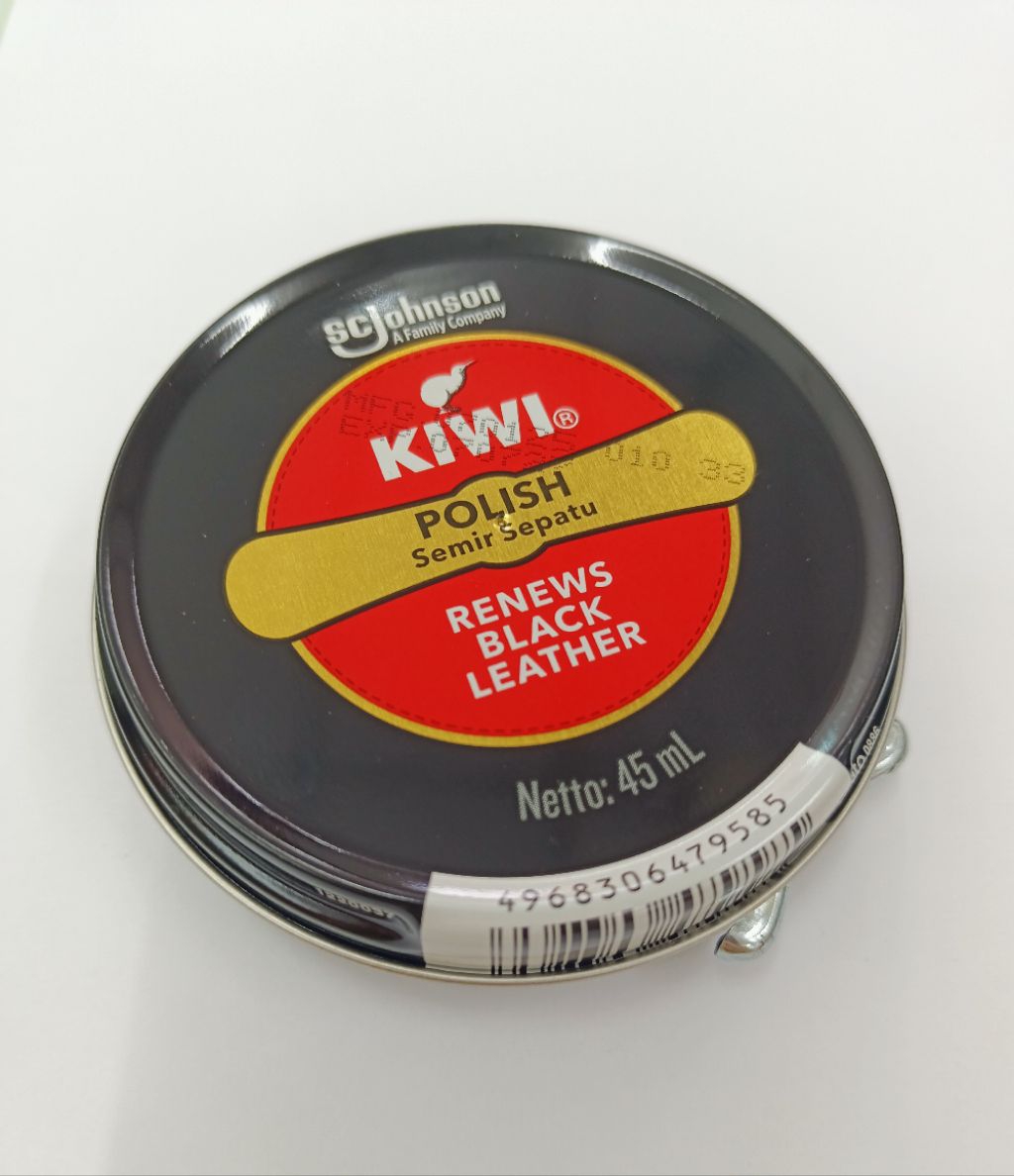 READY STOCK!!! Kiwi Shoe Polish Black 45ml/Polish Kasut Kiwi/100% Original Genuine by Johnson A ...