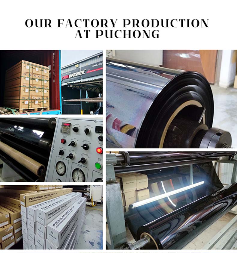 US Film Tinted Rumah One Way Mirror Tahan Panas Window Tinting Film ...