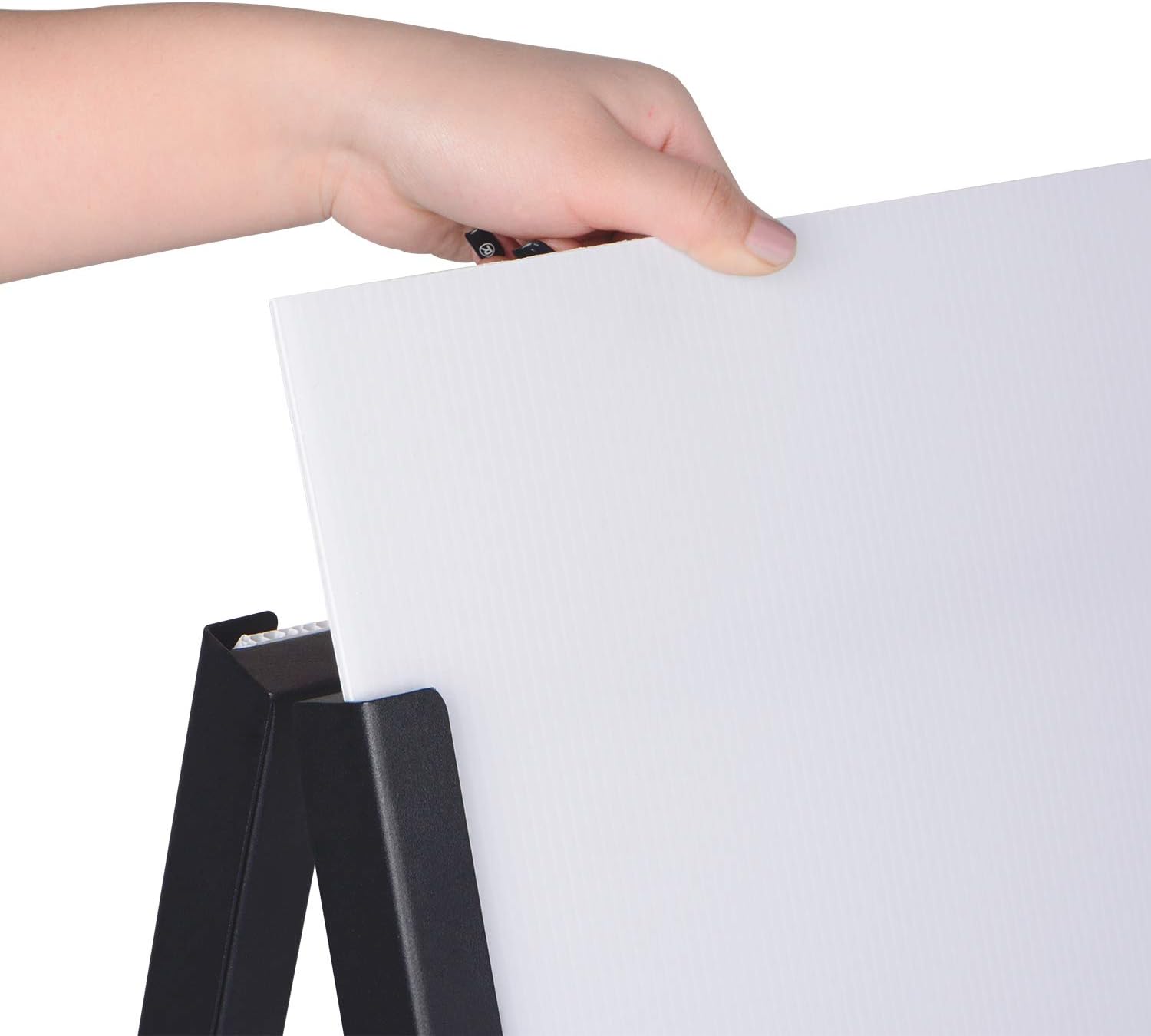 Double Side With handle A-Frame Poster Display Stand 60cm x 90cm Metal ...