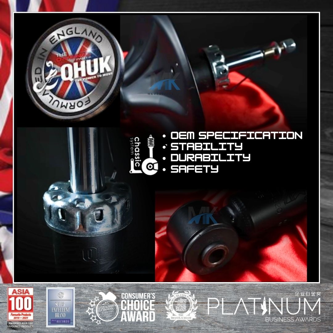 QHUK ORIGINAL SHOCK ABSORBER - MAZDA PREMACY CP 1.8 2000-2005 FRONT AND ...