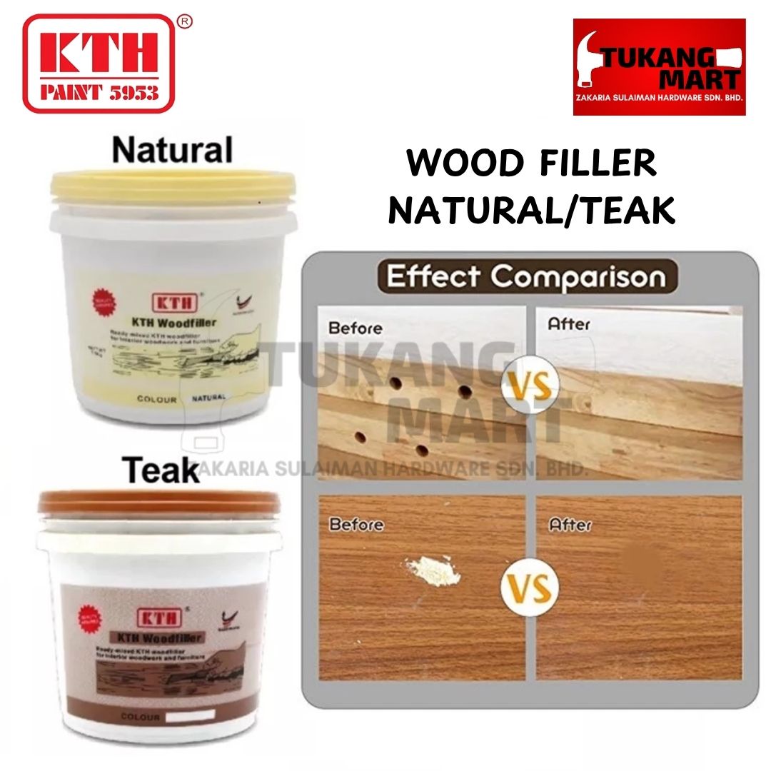 KTH Wood Filler / filler / wood / kayu / papan / wall wood / wood ...