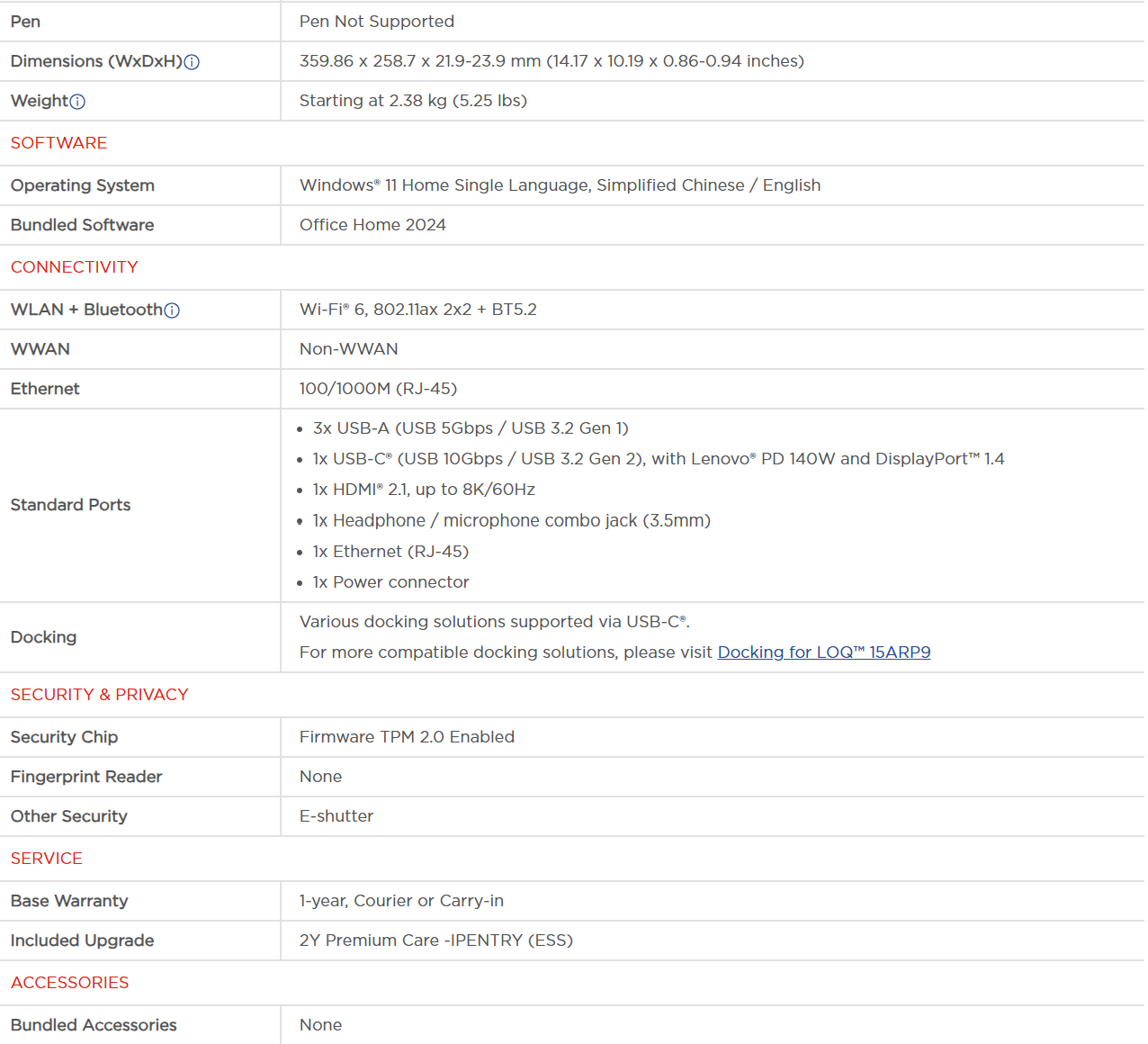 Lenovo LOQ 15.6" 144Hz FHD (R5-7235HS/12GB/512GB/RTX4050 6GB/W11H ...
