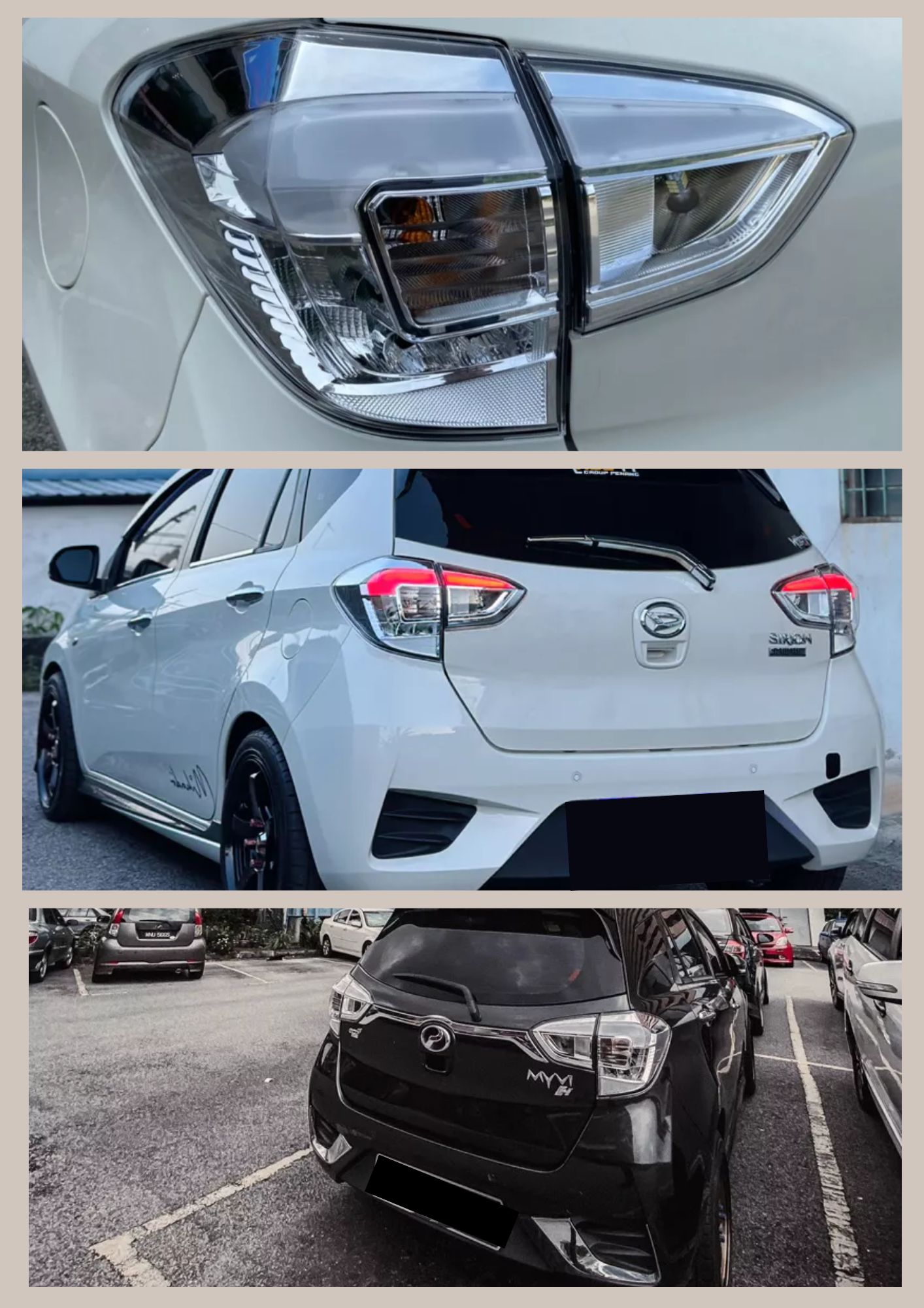 Perodua Myvi 2018-2025 Albino V2 MK7 Dynamic Led Tail Lamp Taillamp ...