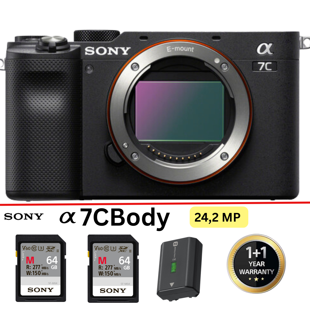 Sony 7CB/Black Mirrorless Camera (Black) a7C / ILCE-7C | Shopee Malaysia