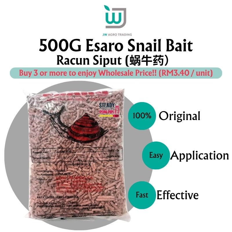 [ ESARO ] 500G Racun Siput | Esaro Snail Bait | 蜗牛药 (Wholesale ...