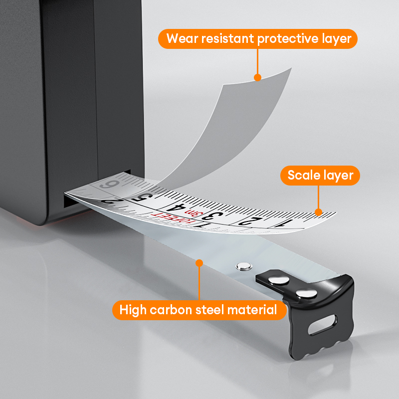 TASKTOOL Auto Lock Measuring Tape 3M 10Ft Dual Metric Imperial Self ...