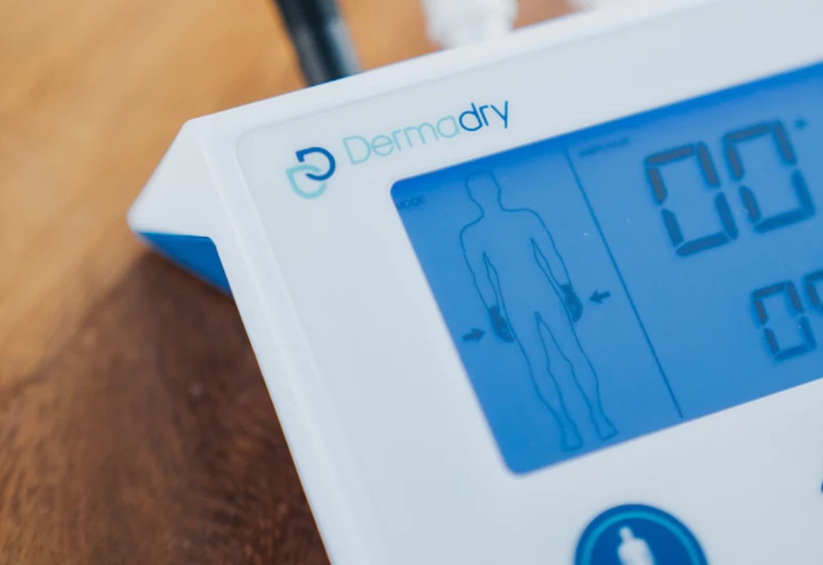 Dermadry Total Excessive Sweating Treatment Iontophoresis Device (Pre ...