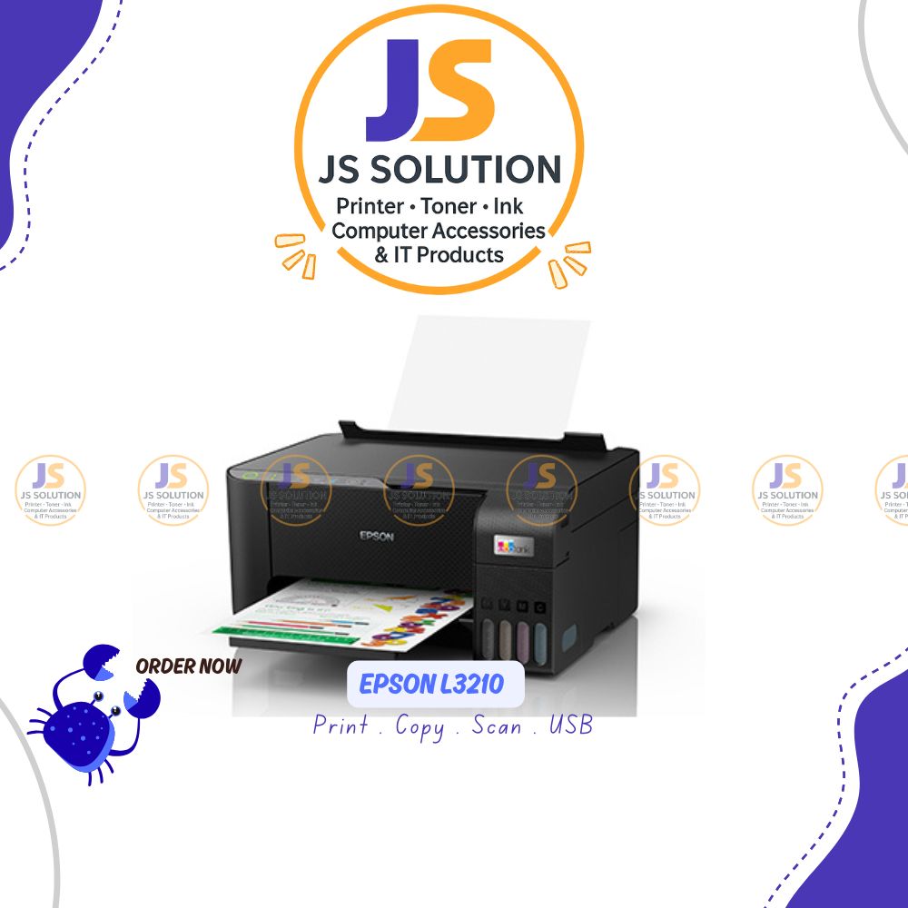 [ JS SIBU ] Epson EcoTank L3210 A4 All-in-One Ink Tank Printer (SARAWAK ...