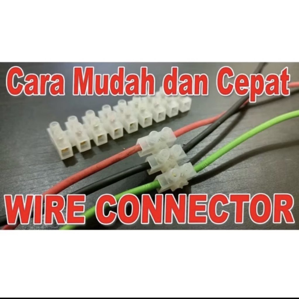 PVC Connector 5A 10A 20A 30A Wire Connector Cable Connector Penyambung ...