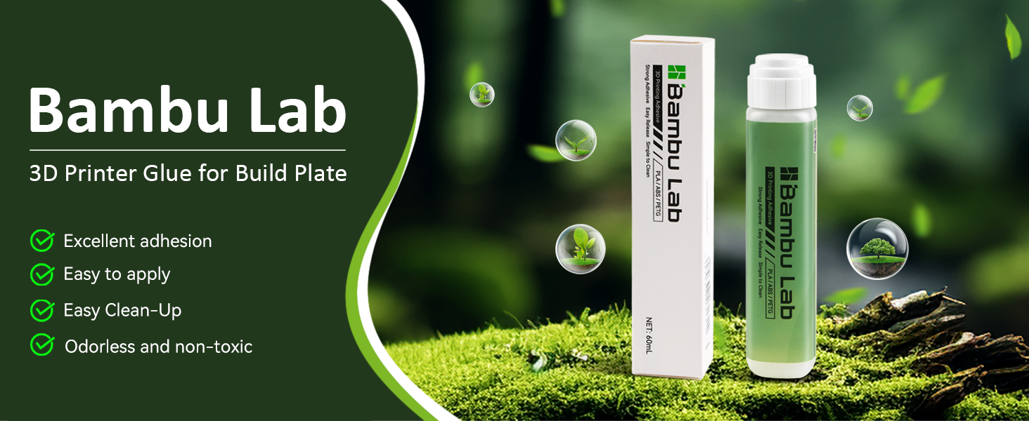 Bambu Lab Original 3D Printer Plate Heated Bed Liquid Glue 60ML for ABS ...