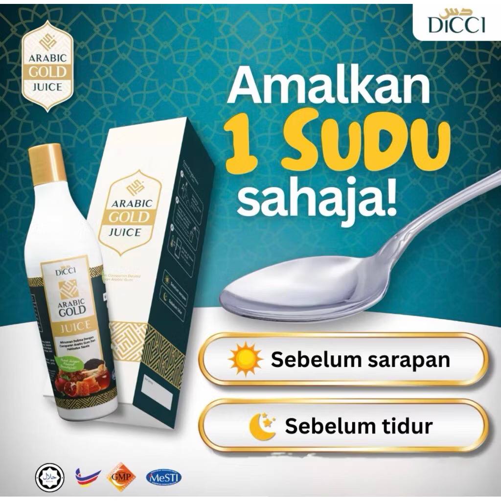 🎉Jus Arabic Gold Original - Minuman Kesihatan Gula Darah & Tekanan ...