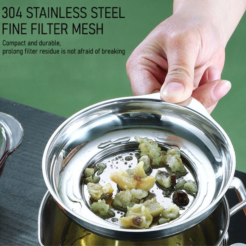 Stainless Steel Oil Filter Pot Container Tank Filter Residue Filter Oil ...