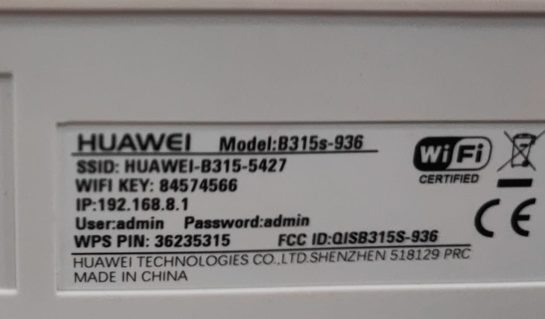 MODEN HUAWEI B315S-936 4G CPE ROUTER SUPPORT LTE CAT4 MODIFIED ...