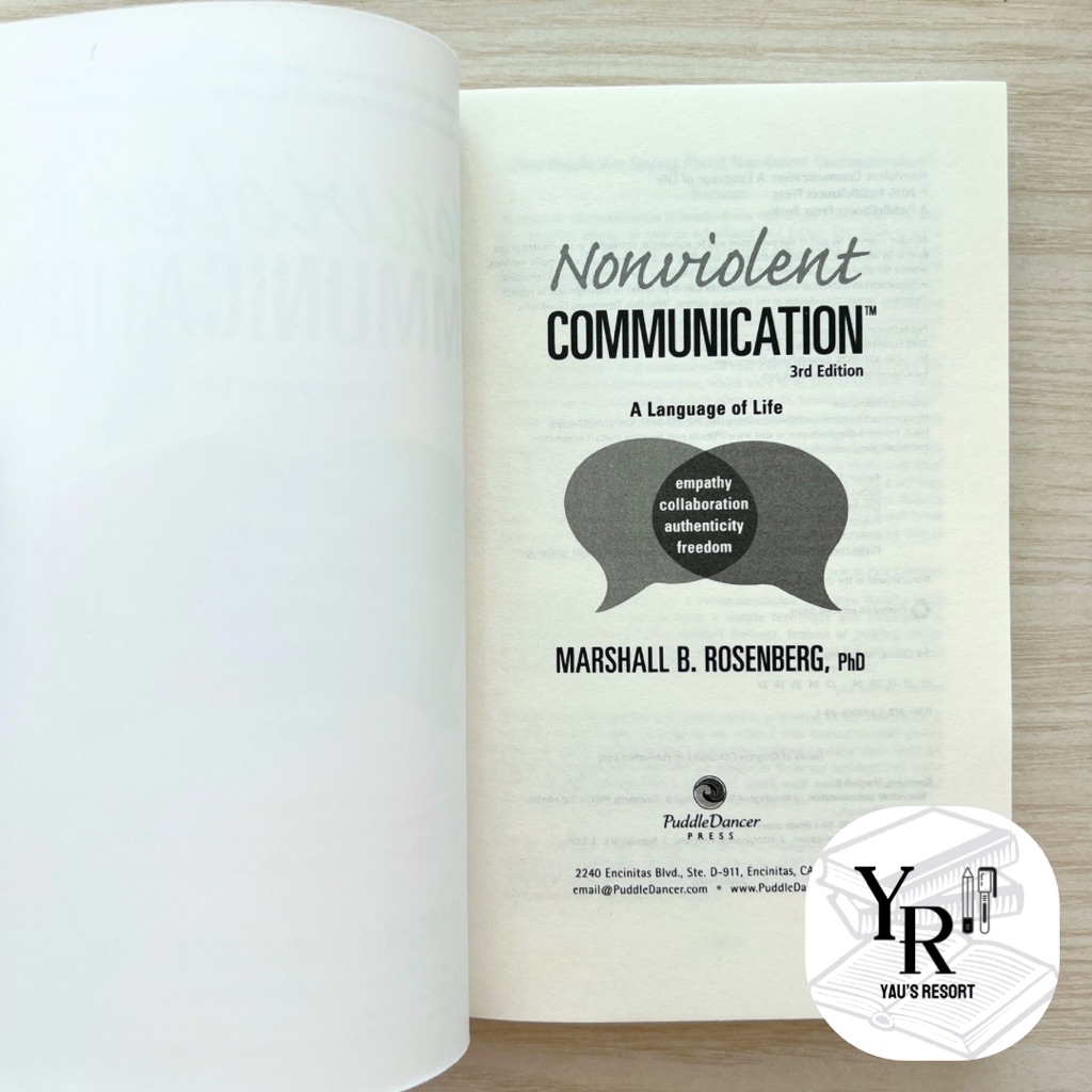 Nonviolent Communication: A Language of Life: Life- Changing Tools for ...