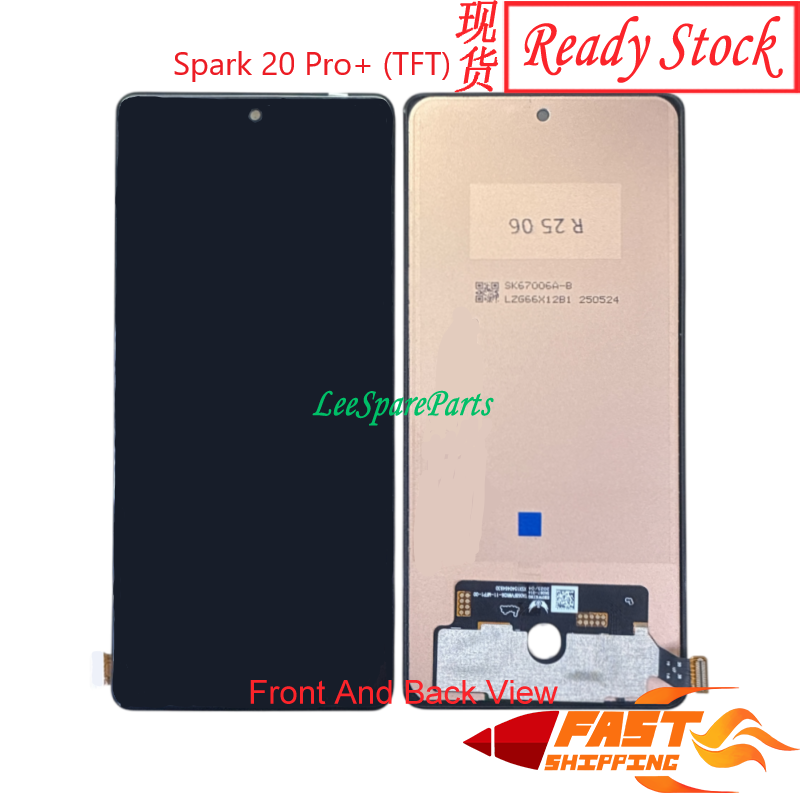 Tecno Spark 20 / Spark 20c / Spark 20 Pro Full Set LCD Display Touch ...