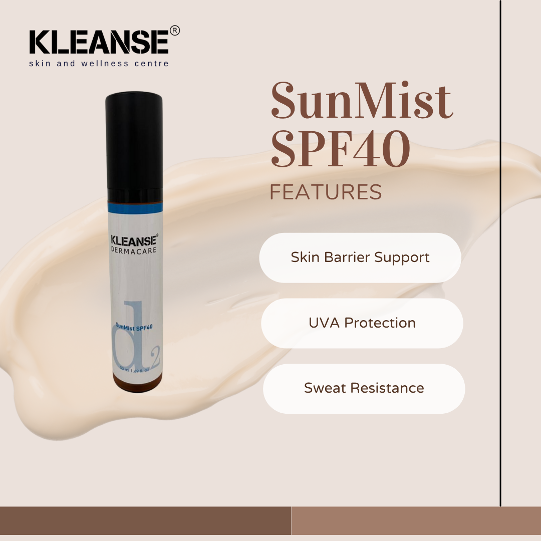 KLEANSE SunMist SPF Dailly Sunscreen Sun Protection Non Sticky Suitable ...
