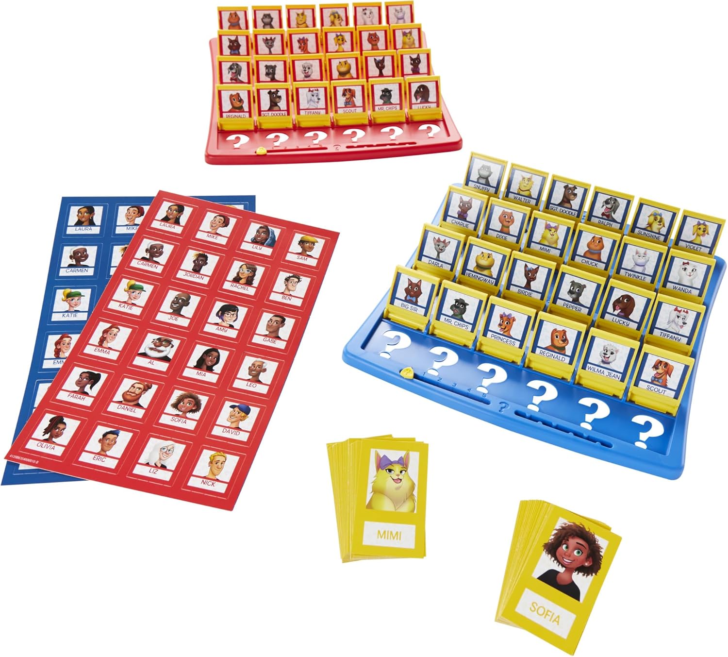 Hasbro Gaming Guess Who? People & Pets Board Game (Original) - The ...