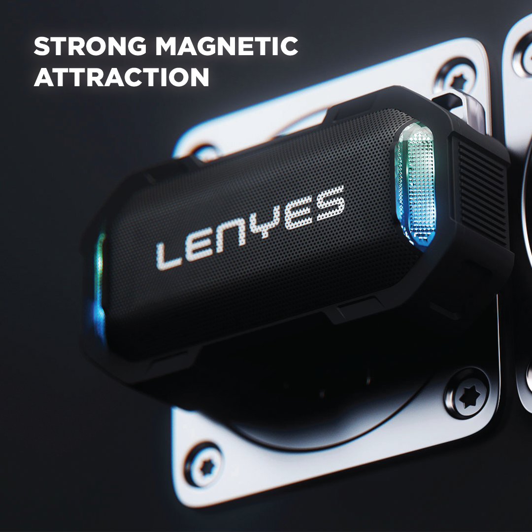 LENYES S233 Wireless Speaker - Black | Shopee Malaysia
