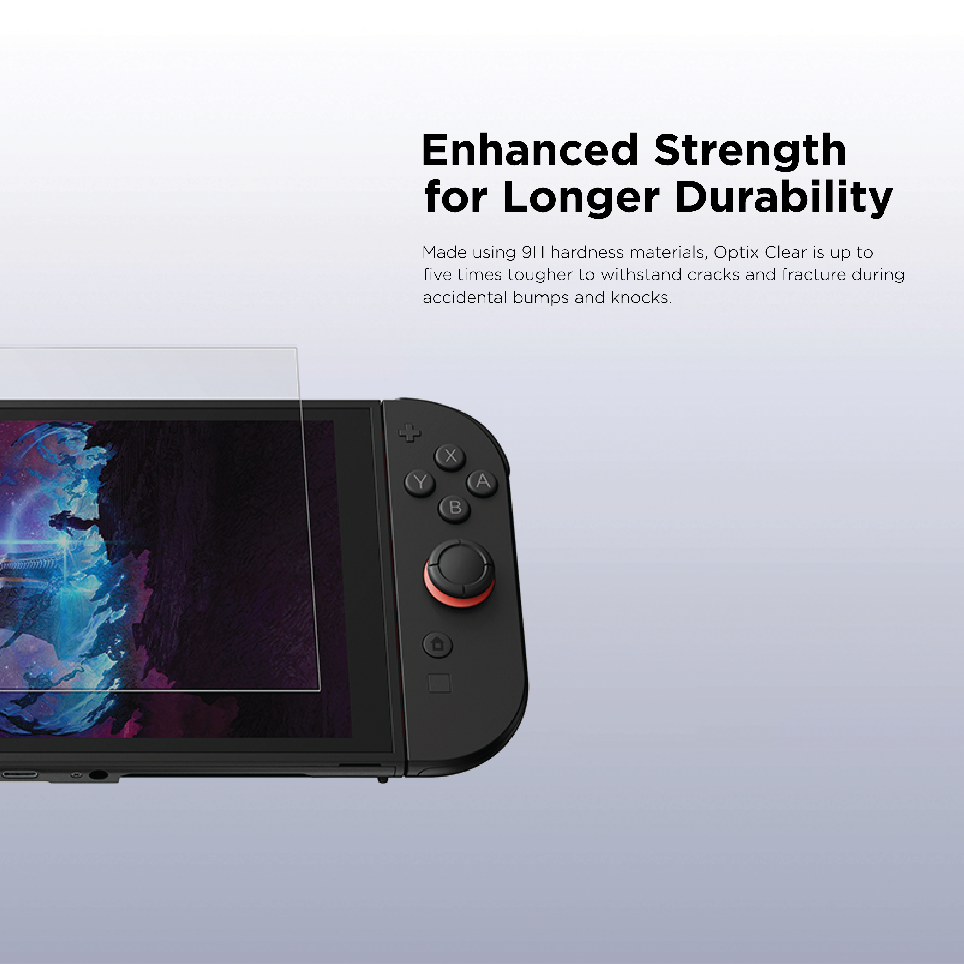 UNIQ Optix Glass Protector For Nintendo Switch 2 - Clear | Shopee Malaysia
