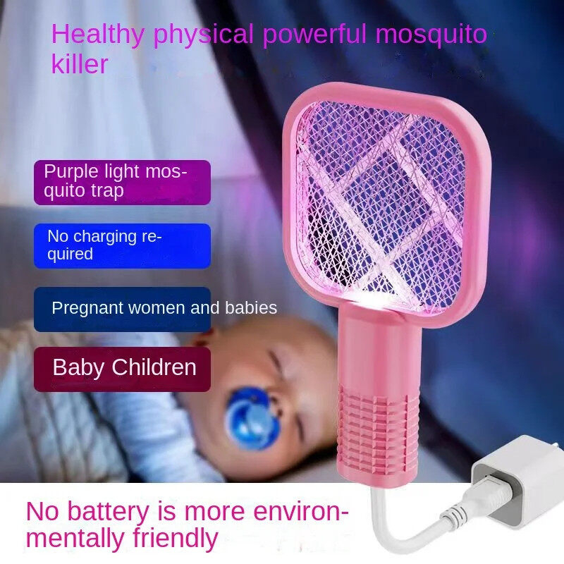 Portable USB Mosquito Killer Lamp – Mini LED Fly Trap for Indoor ...