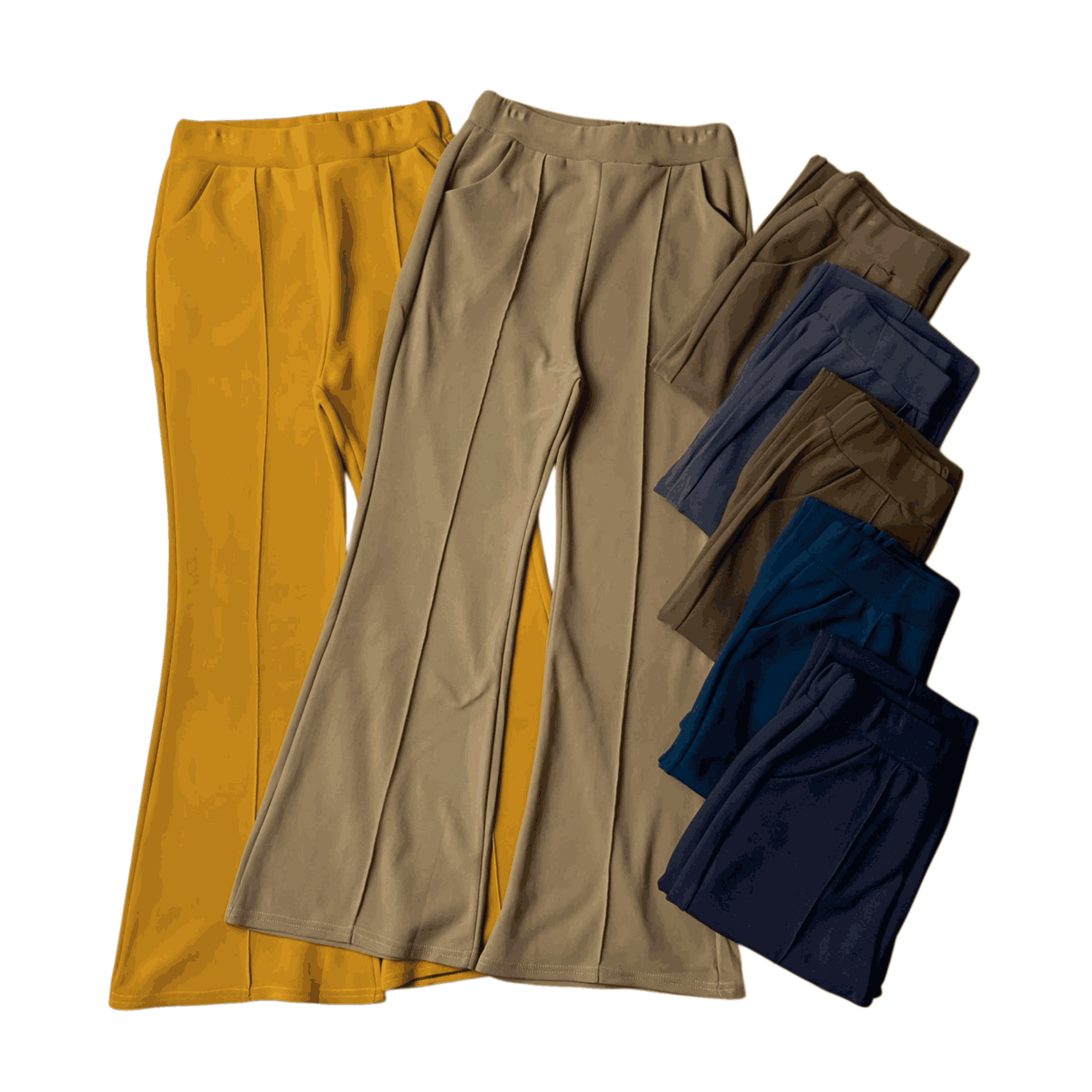 EZZE Ladies Wear Plus Size Palazzo Bootcut Tulang Long Pant Seluar ...
