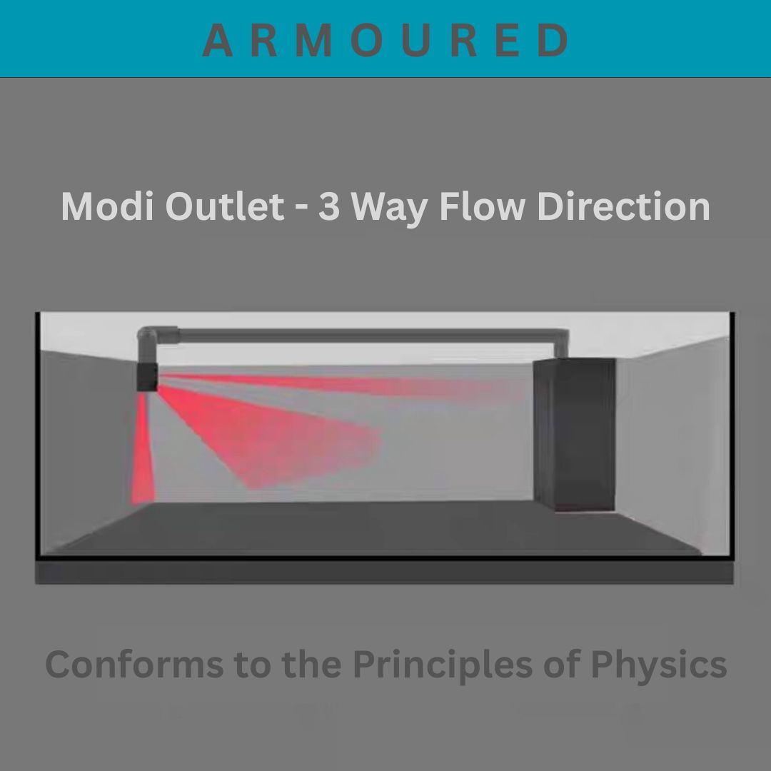 Aquarium Wave Nozzle Slow Flow Outlet Bottom Blow Silencing Duckbill ...