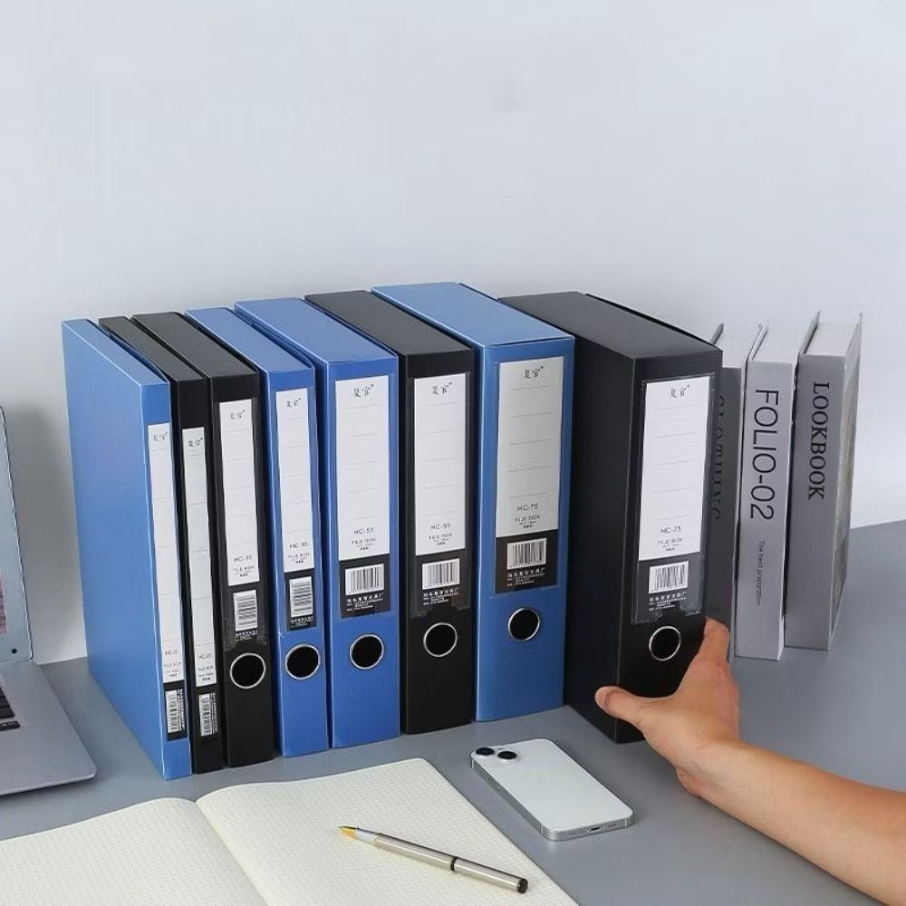 A4 Paper/ Document / File Storage Box Thick PVC Kotak Document office ...
