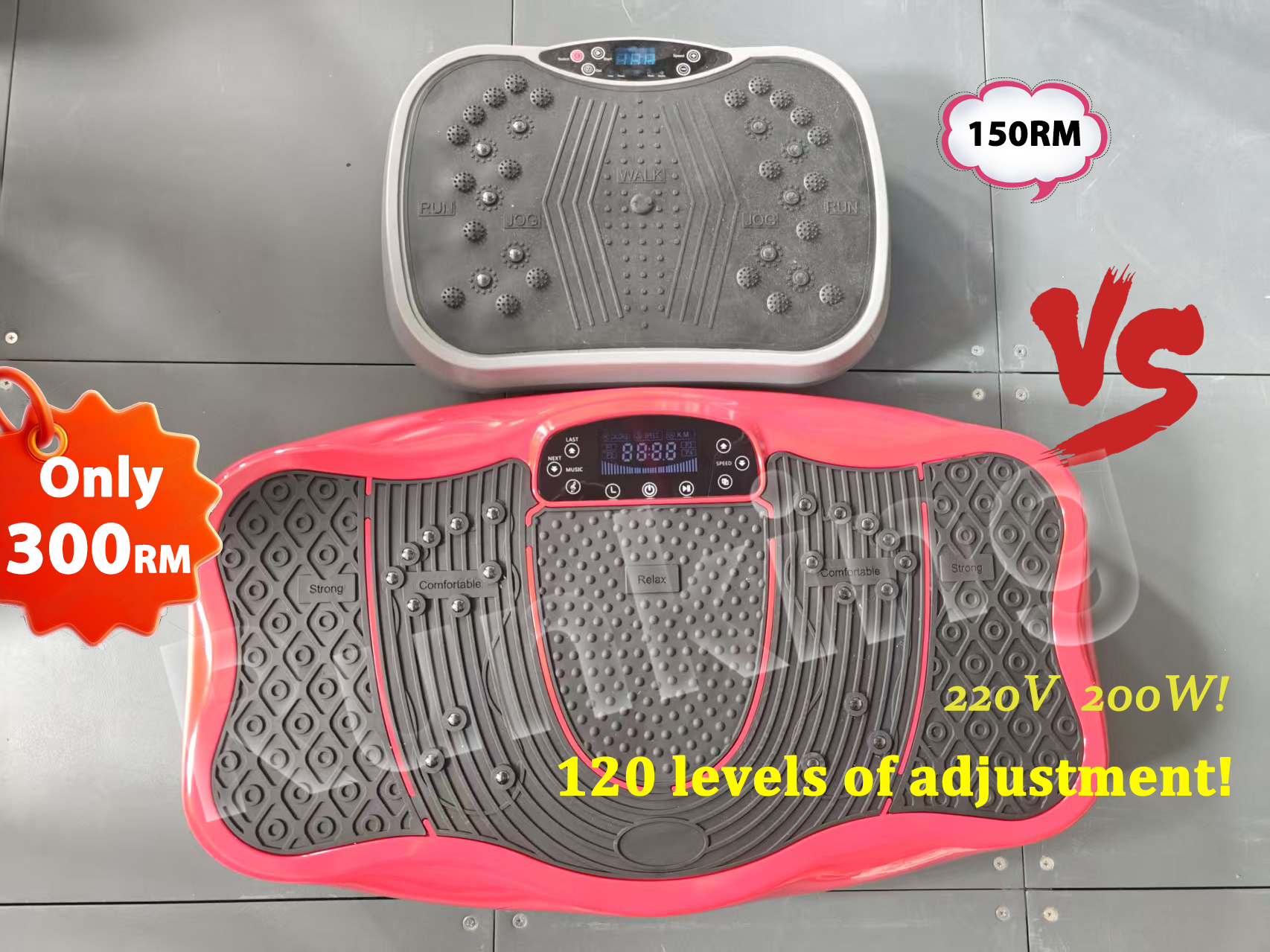 Vibrating platform machine fat burning slimming body exercise lazy ...