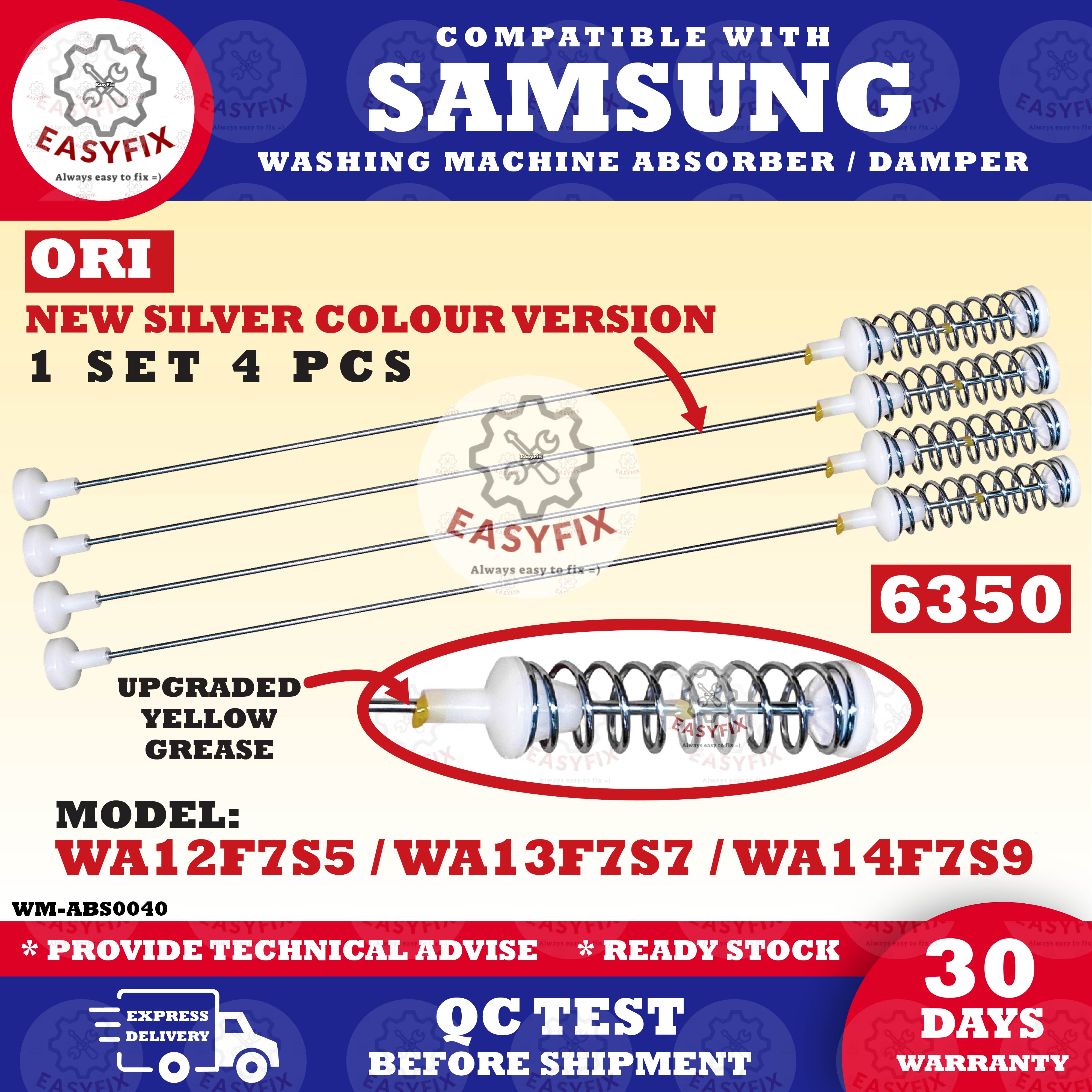 WA12F7S5 / WA13F7S7 / WA14F7S9 COMPATIBLE WITH SAMSUNG WASHING MACHINE ...