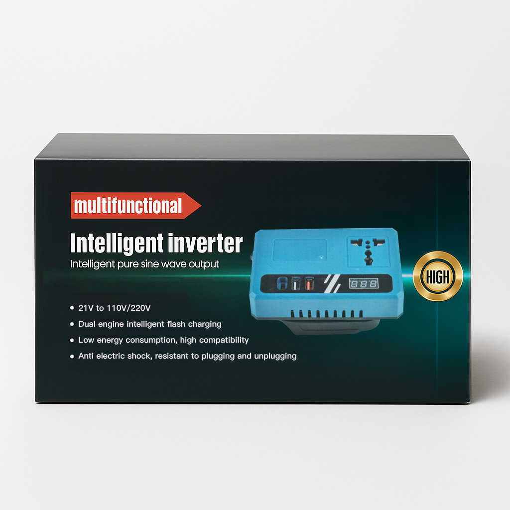 【COD】Portable Power Inverters 21v to 220v MT Battery 21V Lithium ...