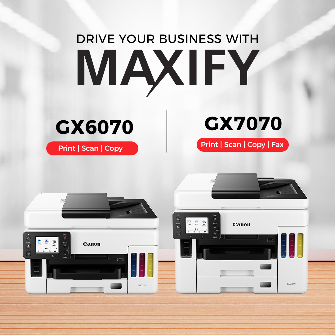 Canon MAXIFY GX6070 GX7070 – All In One Wireless Multi-Function ...