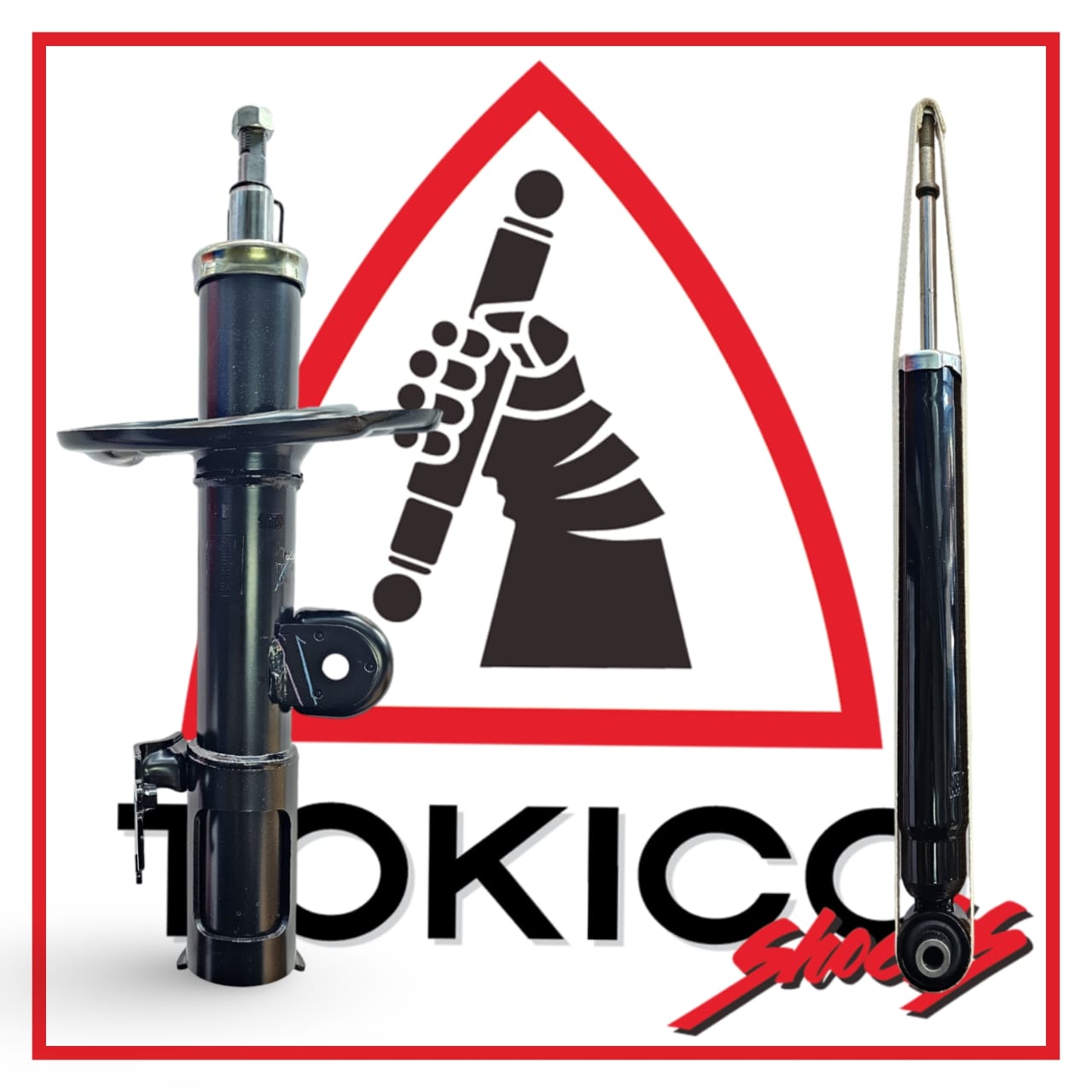 (WARRANTY 6MONTH) TOKICO JAPAN SHOCK ABSORBER TOYOTA WISH 1.8 ZNE10 ...