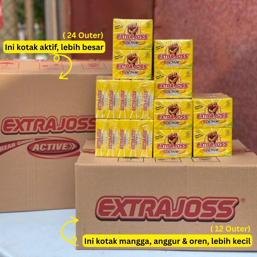 Extra Joss Energy Drink (Orange/Grape/Mango) - Carton -HALAL- Mix ...