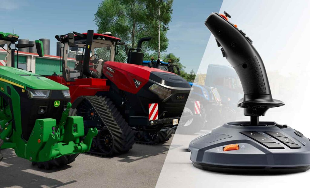 Thrustmaster SimTask Farmstick, 3-Axis Joystick for Farm Simulation ...