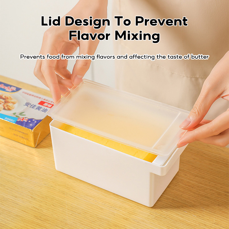 Japan Butter Storage Box With Cutter & Cover Eco-Friendly Butter ...