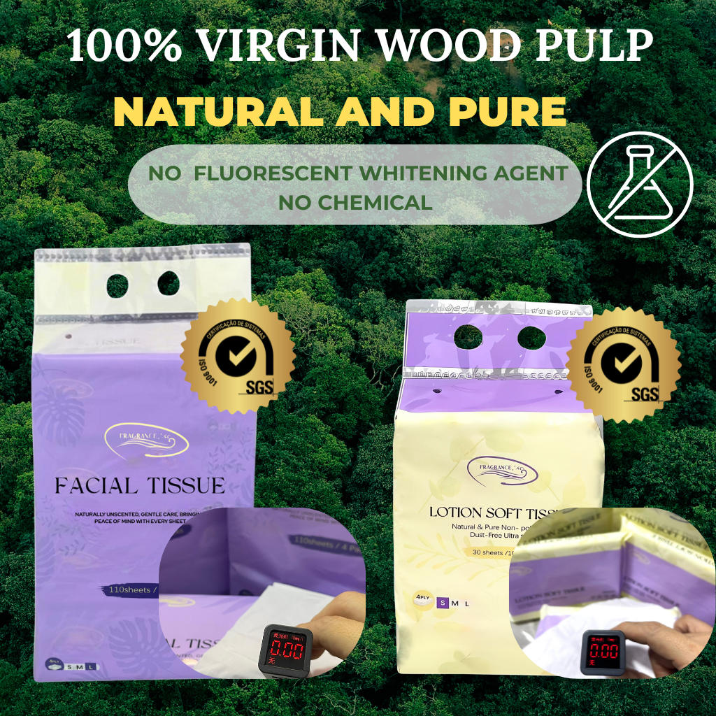 1 Bag FGC Fragrance Facial Tissue (110's x 4 Ply )+ 1 Bag Lotion Baby ...