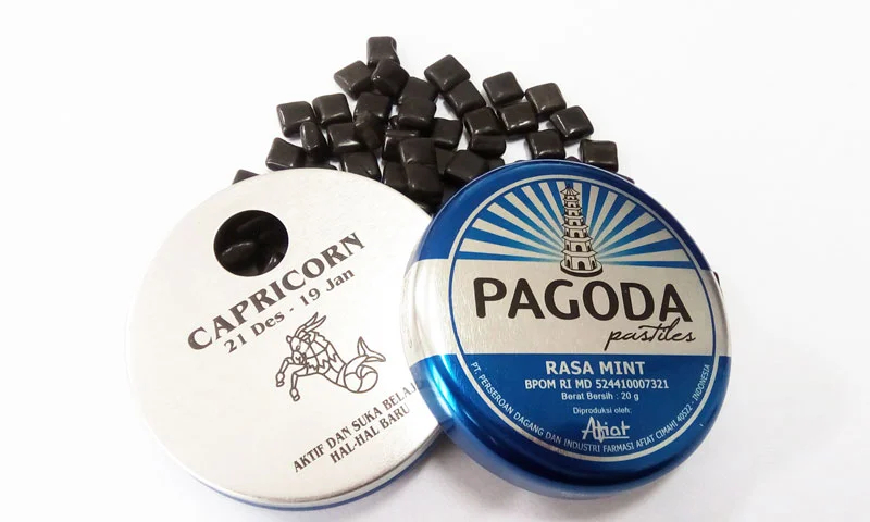 Pagoda Pastilles Mint Flavour 20g (100s) Candy | Shopee Malaysia