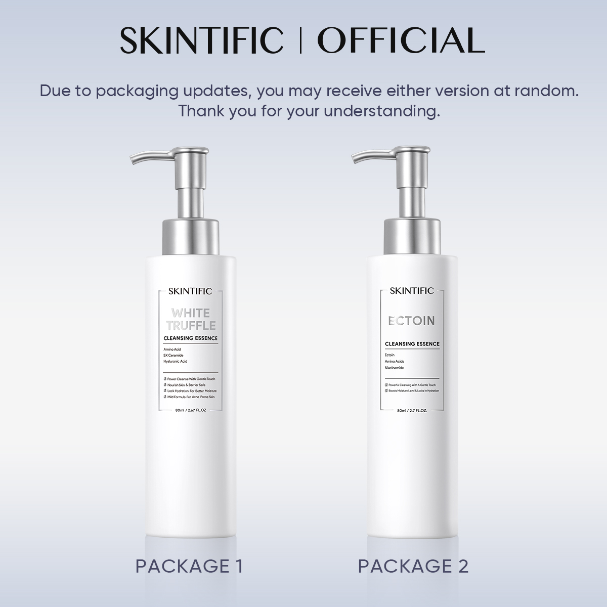 SKINTIFIC Cleanser Collection pencuci muka Salicylic Acid Gel Cleanser ...