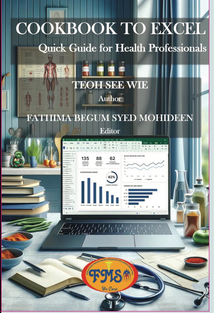 COOKBOOK TO EXCEL: Quick Guide for Health Professionals | Shopee Malaysia