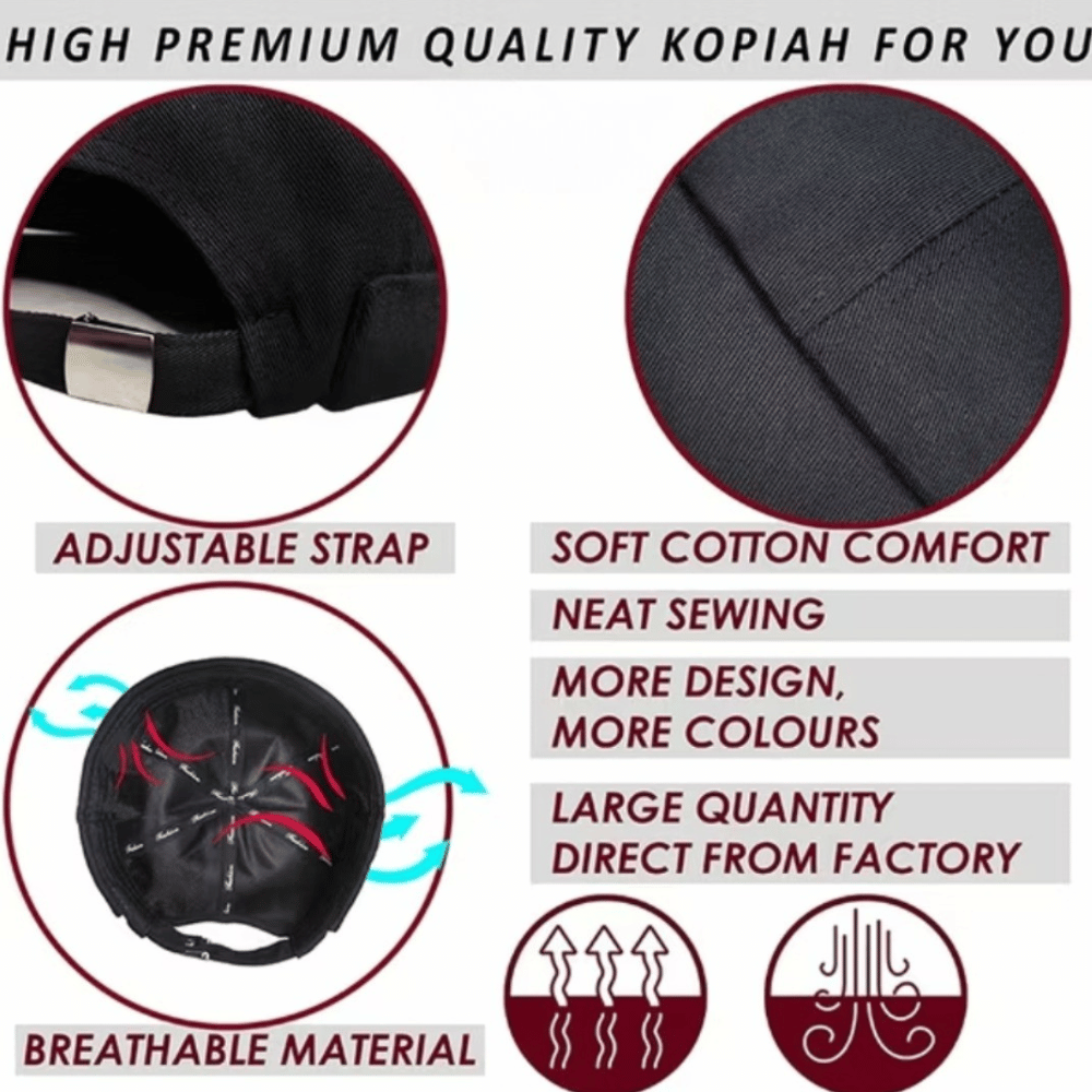 Malaysian Style MikiHat Topi Kopiah | Viral Topiah Trend Baru | Songkok ...
