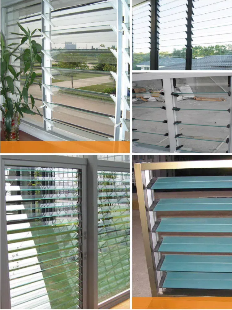 High Quality Traditional8/7 Blade Single/Double Louvres/Naco Window ...