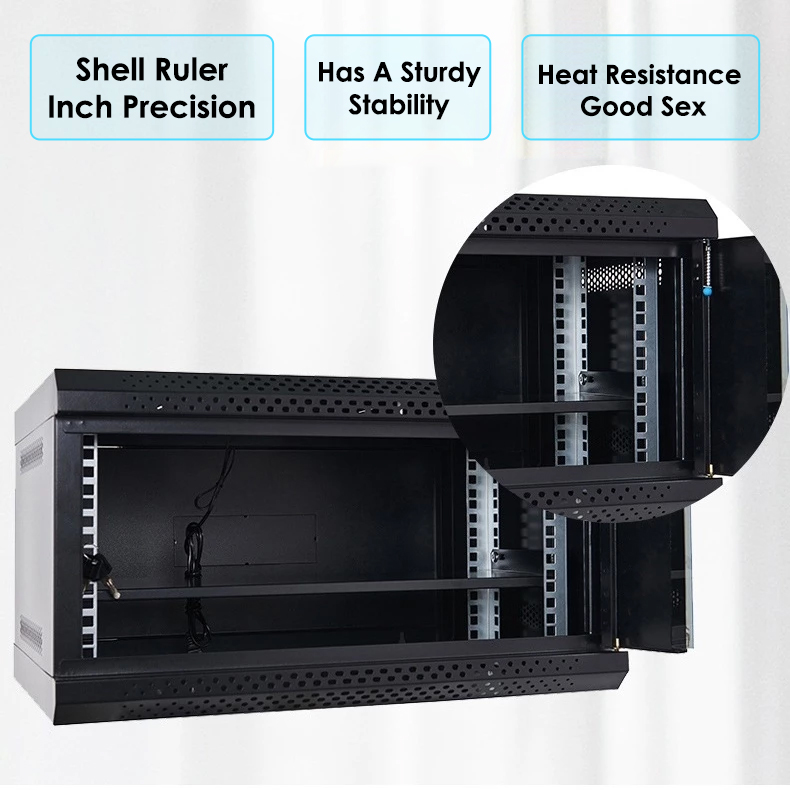 Network Cabinet Server Rack 4U/6U/9U/12U/18U/22U Wall Mount Sever Box ...