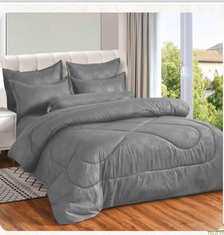 Toto Comforter Set King & Queen 7in1 | Single 4in1 | Luxury Bedding Set ...