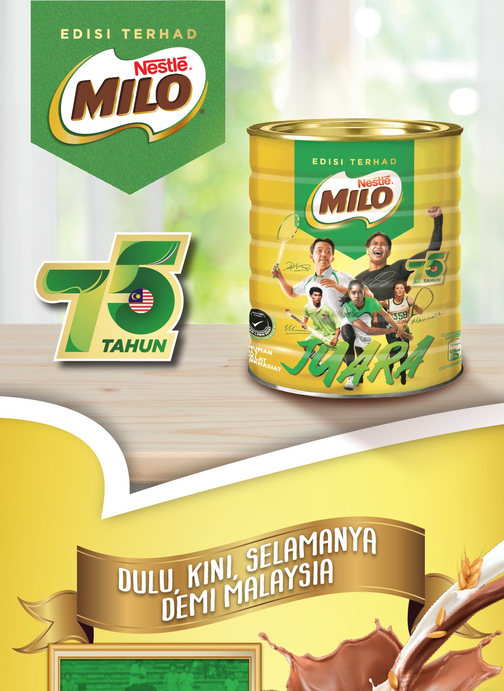 NESTLE Milo Activ-Go Tin Limited Edition Juara 1.4kg (Halal) | Shopee ...